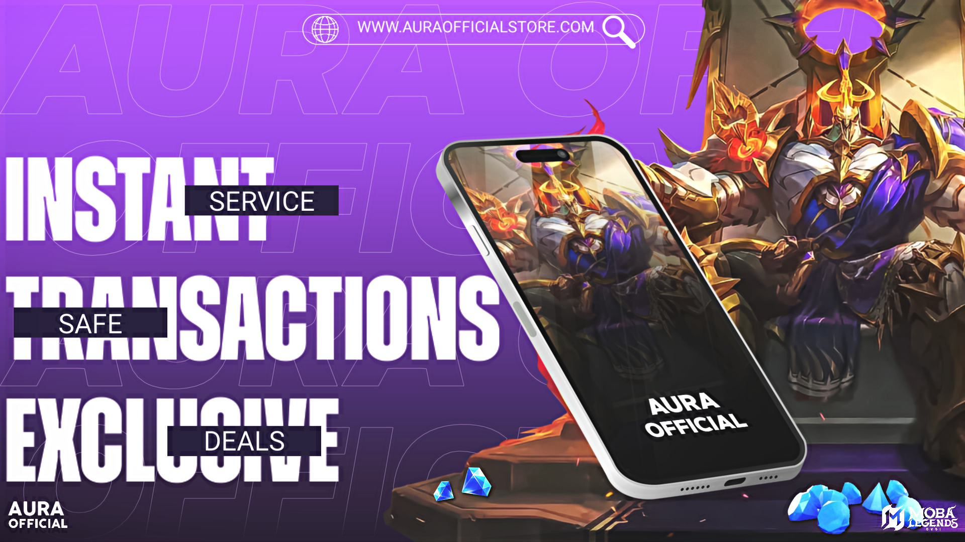Aura Official Store: MLBB Recharge